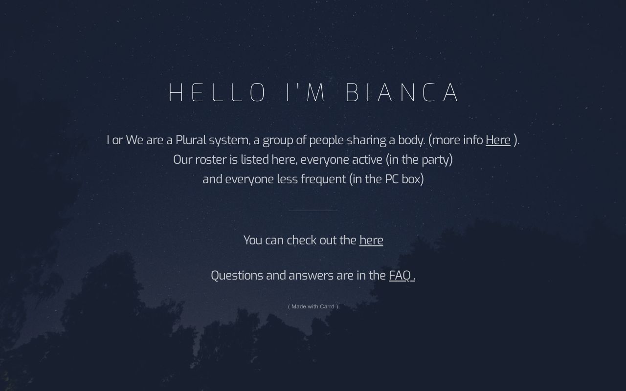 Welcome to the tea Grove.